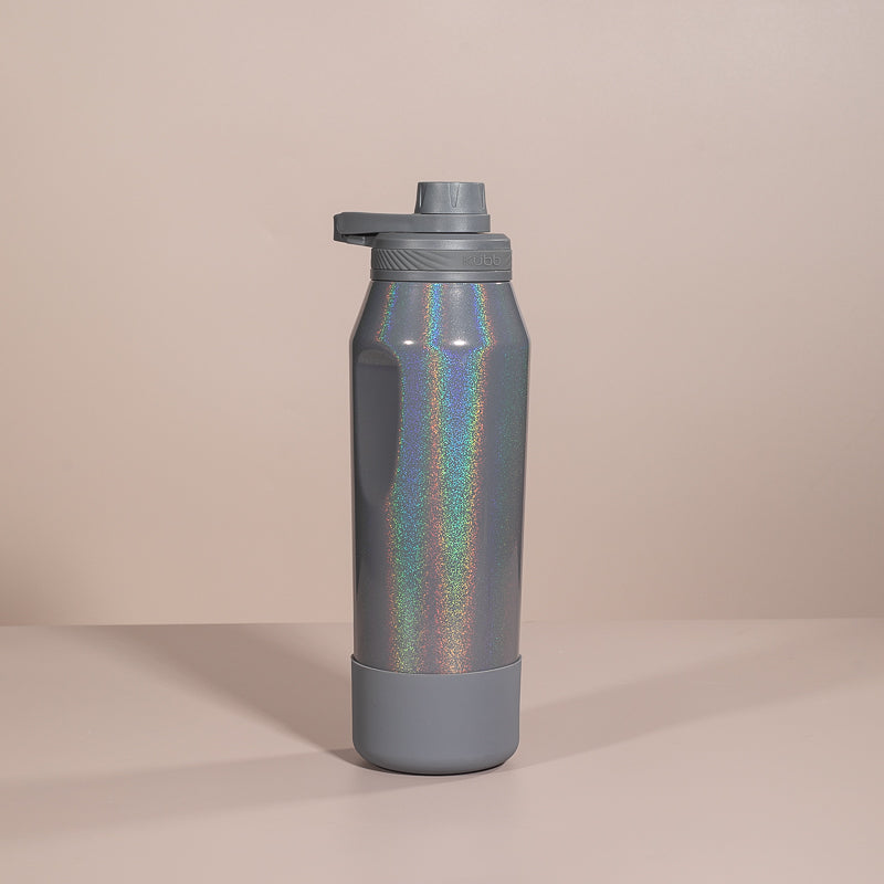 Garrafa Térmica Hydra Rainbow K2 Cinza - 950ml